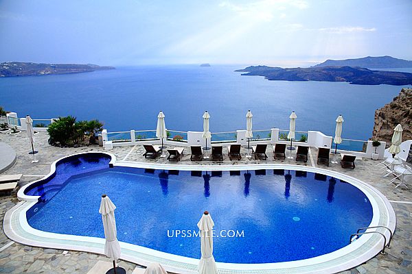 【希臘住宿】Volcano View Hotel & Villas聖托里尼飯店推薦，離Fira距離10分鐘路程，聖島傳統洞穴屋推薦，面愛琴海 ...